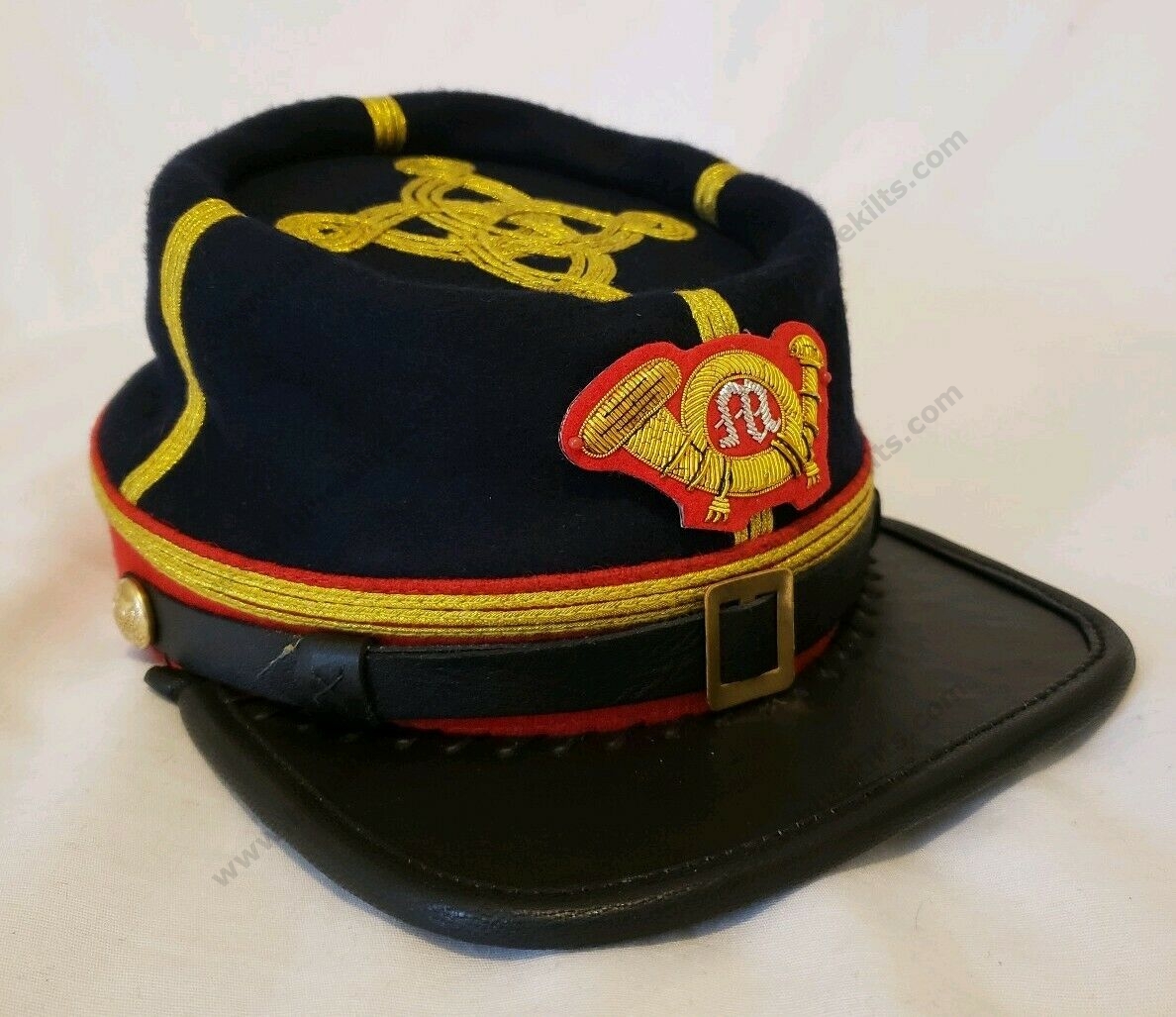 American Civil War Union Marine Field Grade Officers With Badge Kepi ...