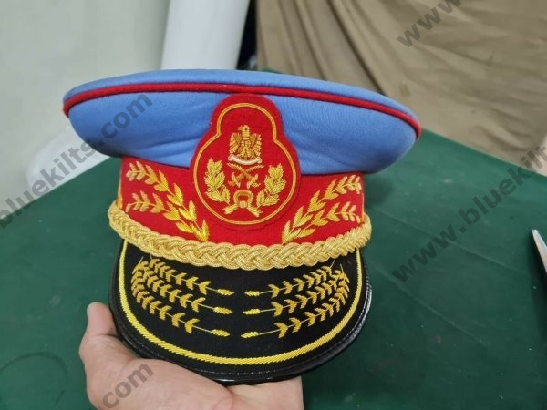 Colonel Gaddafi Military Army General Officers Parade Dress Visor Hat ...