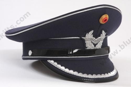 Air Force Officer Visor Cap – Blue Kilts