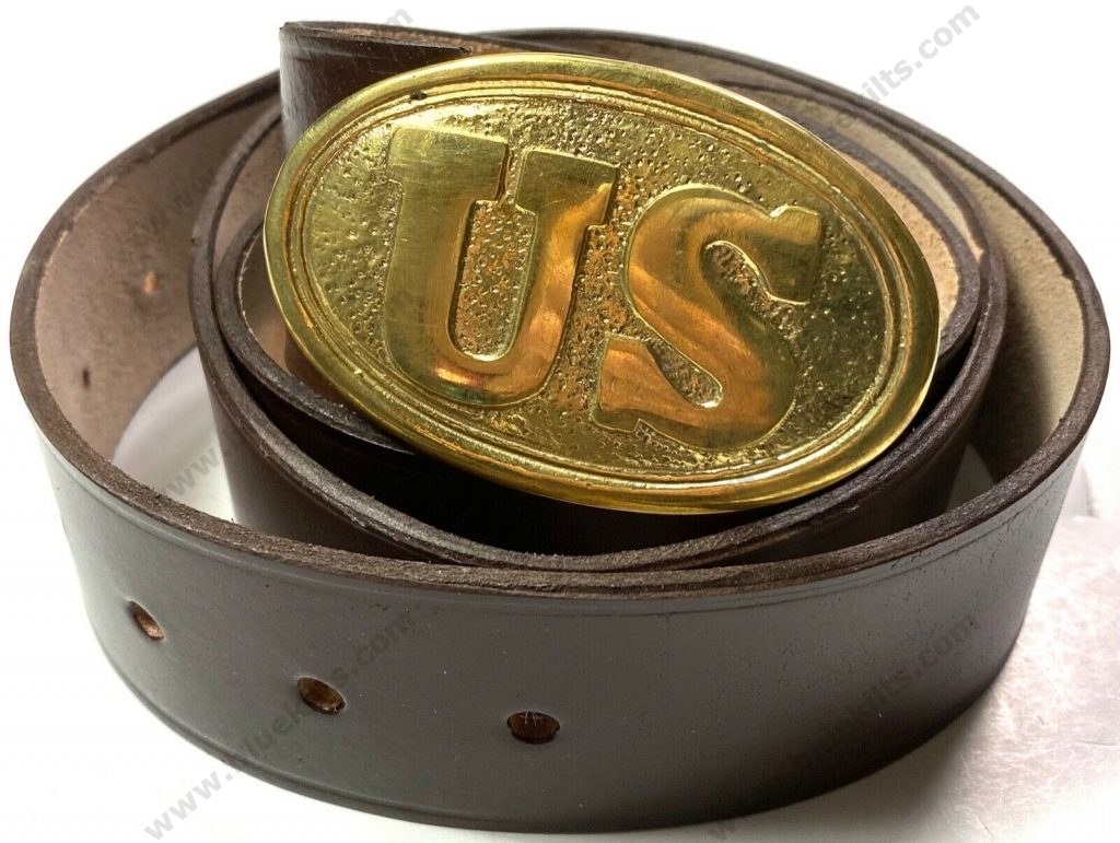 CIVIL WAR US UNION ENLISTED FIELD BELT & BUCKLE – Blue Kilts