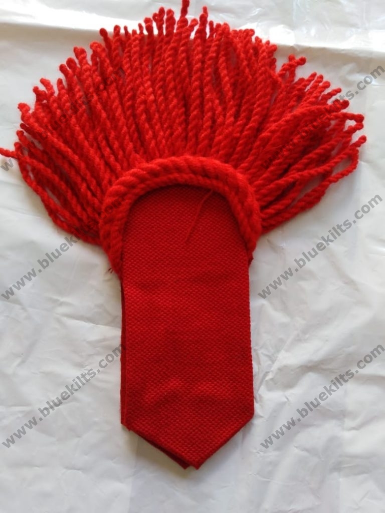 Red Epaulettes – Blue Kilts