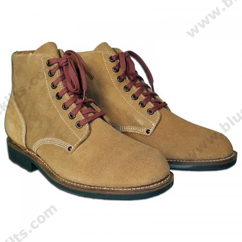 US WWII Rough Out Service Boots – Blue Kilts