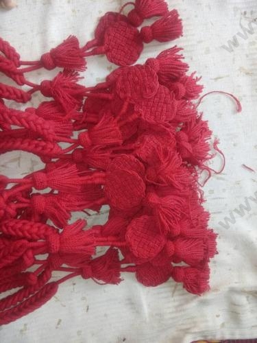 Red Shako Cords – Blue Kilts