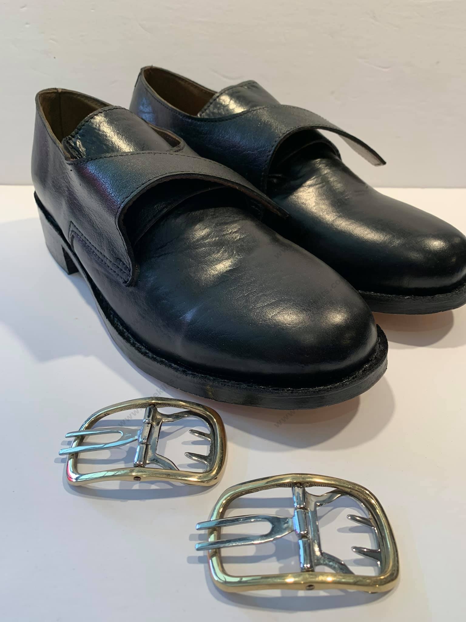 18th Century Buckle Shoe – Blue Kilts